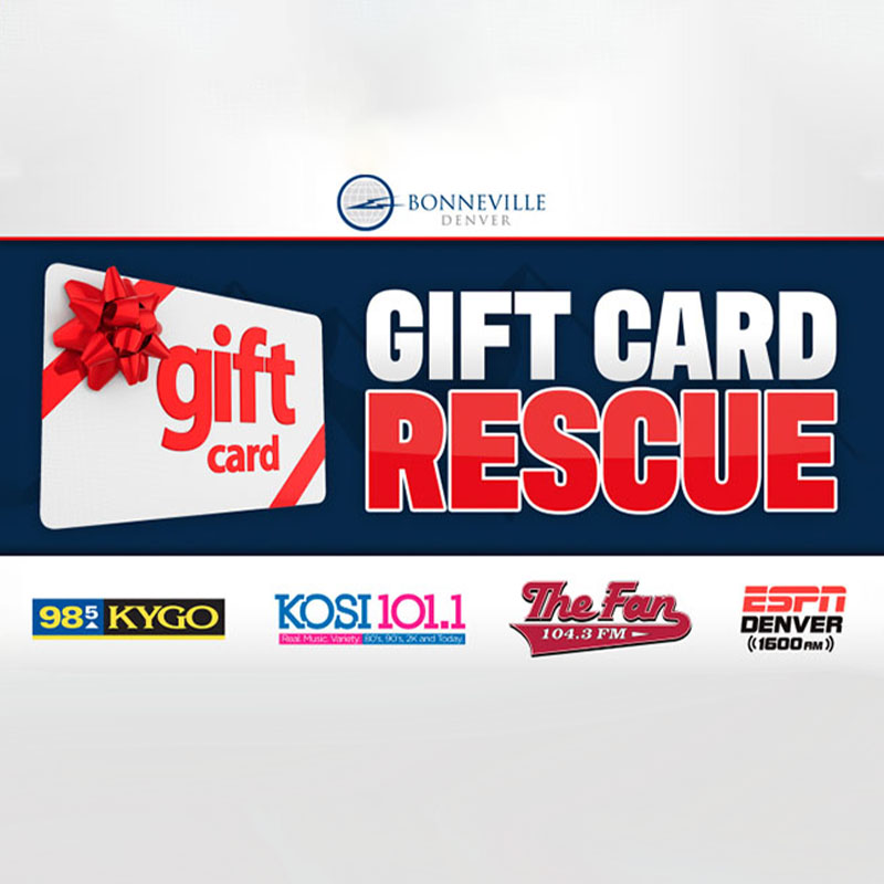 Gift Card Rescue - KOSI 101.1