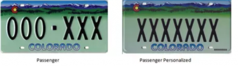 New colors for Colorado license plates available