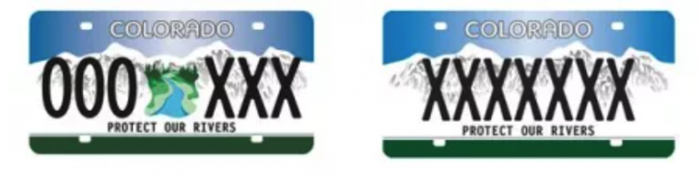 New colors for Colorado license plates available