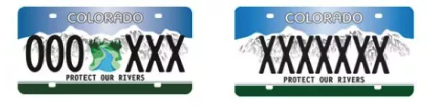 New colors for Colorado license plates available