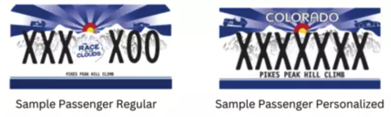 New colors for Colorado license plates available