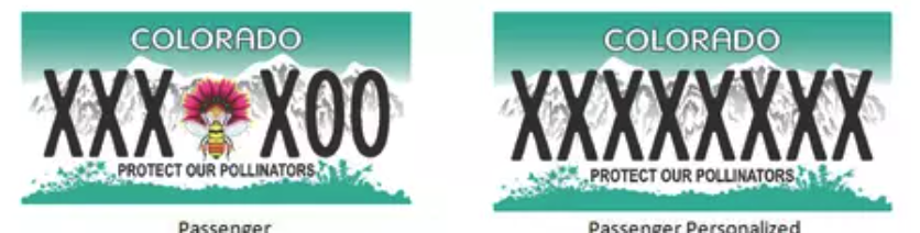 New colors for Colorado license plates available