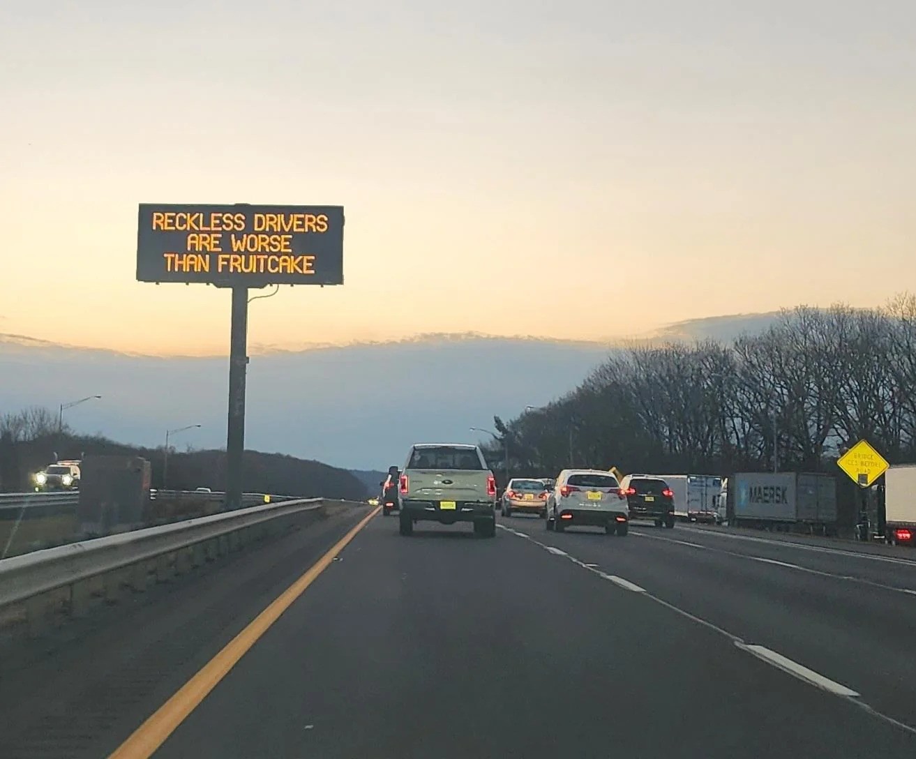 The Government has banned those silly CDOT highway signs in Colorado