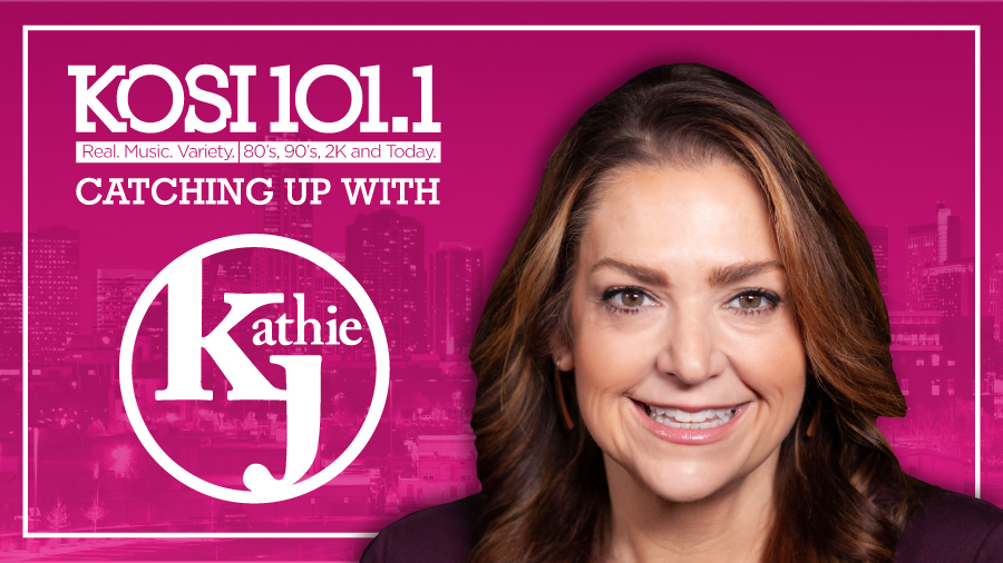 Catching Up with Kathie J and what fell out of her bra - KOSI 101.1