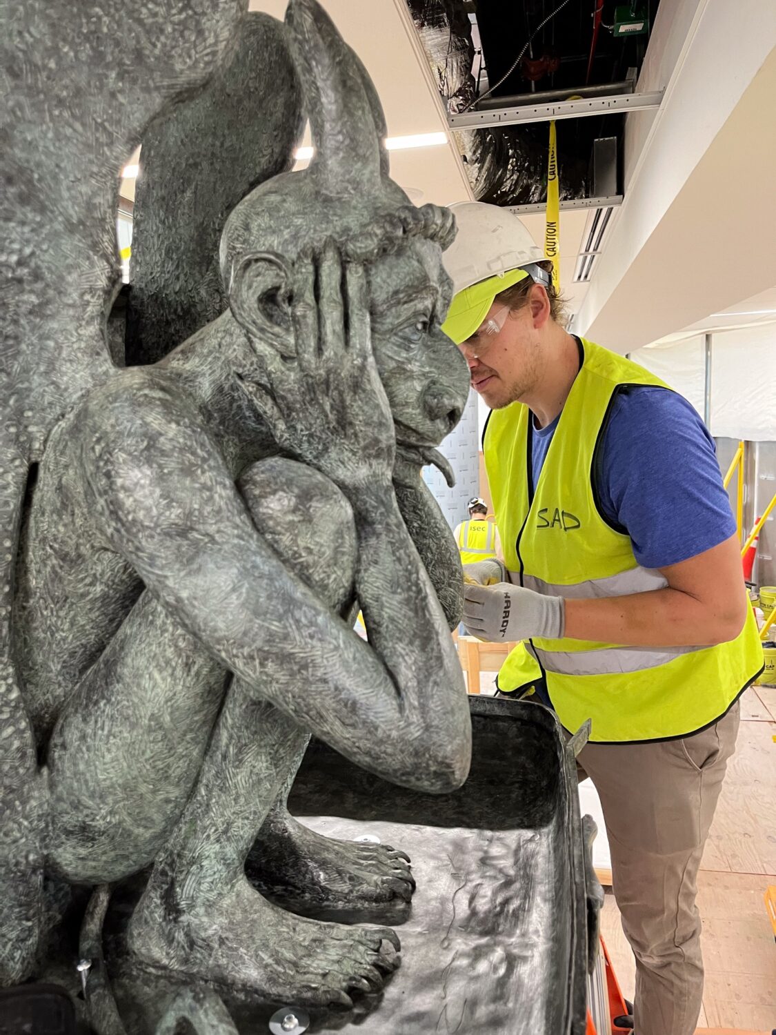 Denver International Airport brings back gargoyles after 5 year absence ...